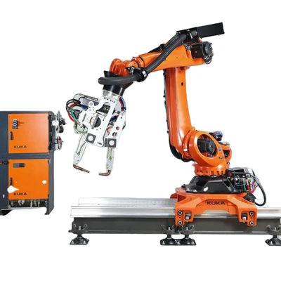 Payload 700kg FANUC M-900iB/700 Handling Robot Arm With Schunk Gripper