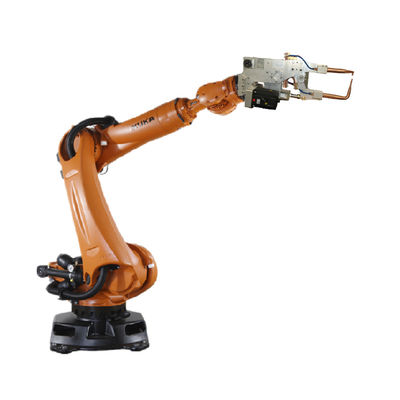 robot intelligent KR 210 R2700 EXTRA 6 axis robot arm with welding head ...