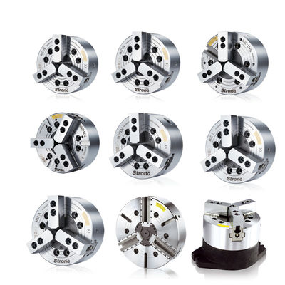 Auto Strong 3-Jaw Through-Hole Power Chuck High-Quality SCM440 Standard ...