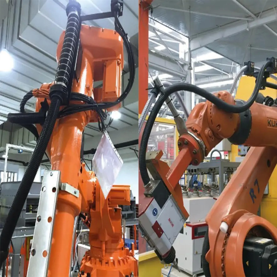 CNGBS Robot Dress Pack Pipeline Package Manufacturer For ABB KUKA FANUC YASKAWA Robot Cable ...