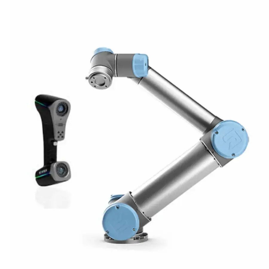 UR5 Universal Robots Cobot With 3D Scanner As Automated 3D Measurement ...