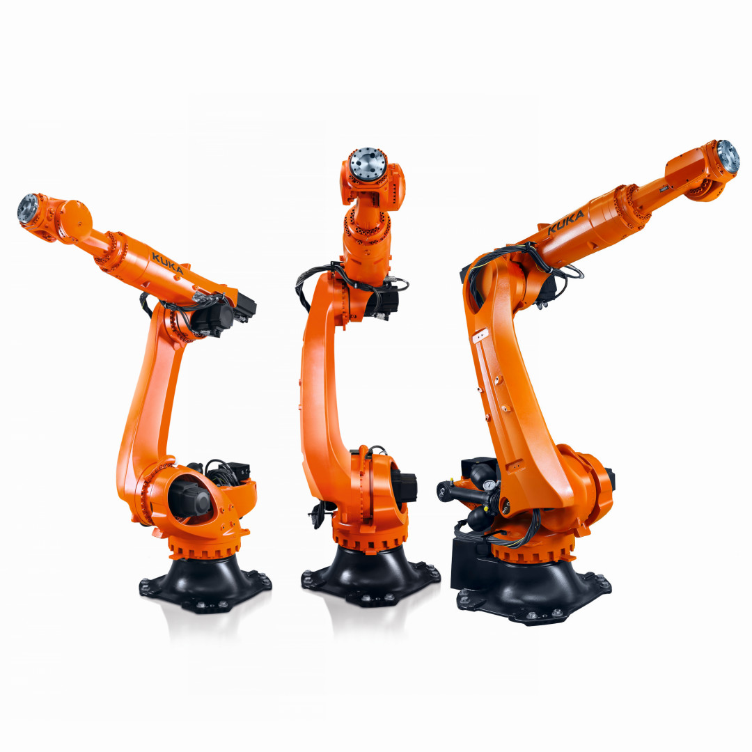 KUKA Industrial Robot Arm KR120 R3100 With Schunk Robotic Gripper For ...