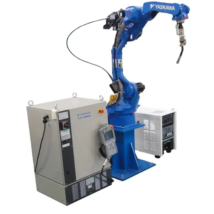 Automatic Welding Robot Arm 6 Axis YASKAWA Motoman AR1440 With Welder ...