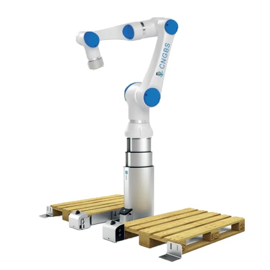 Cngbs Collaborative Robot Cobot G05 5kg Payload With Schunk Robotic Gripper For Assembly Handling