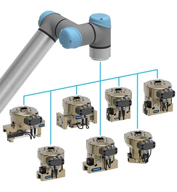 6 Axis Flexible Cobot Robot With Robot Gripper For Picking And Placing Or Matching With Welding