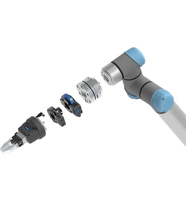 Universal Robot Ur20 Collaborative Robot With Schunk Robotic Gripper For Automation Solution