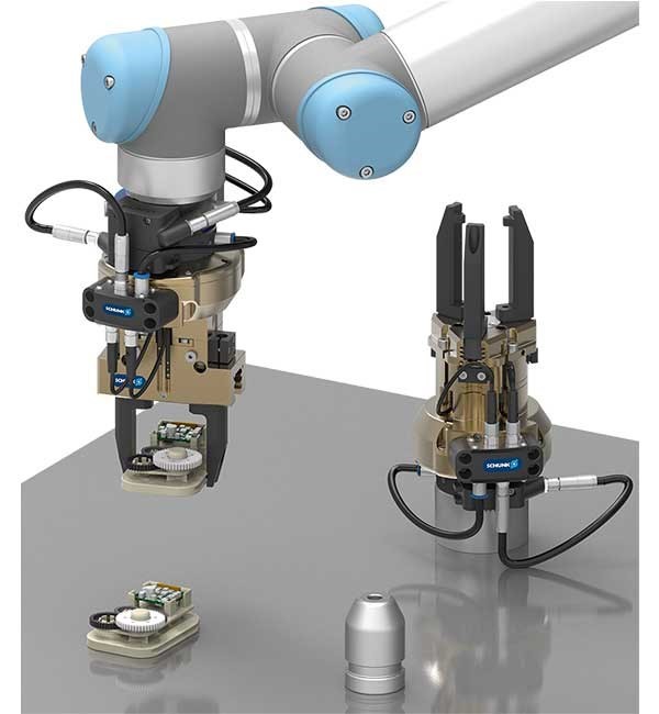 Universal Robot UR20 Collaborative Robot With Schunk Robotic Gripper For Automation Solution