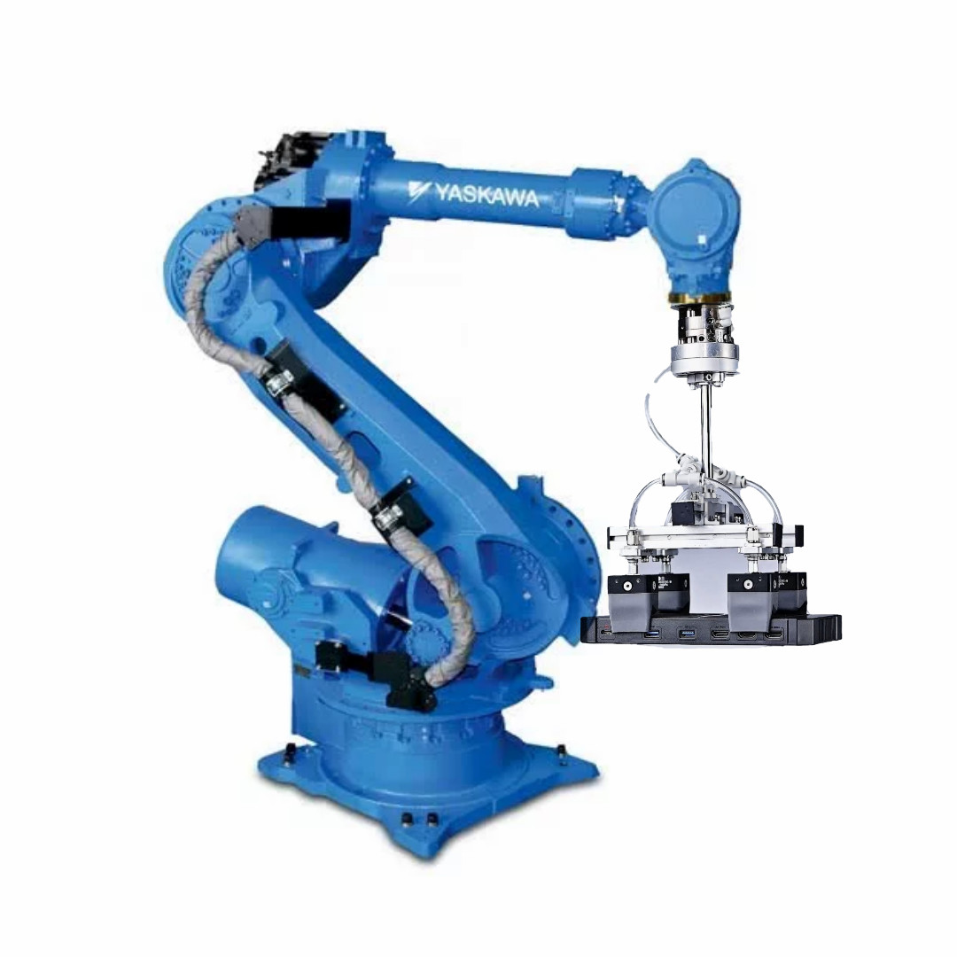 6 Axis Robot Arm YASKAWA GP180 Automatic Palletizing Robot 180kg ...