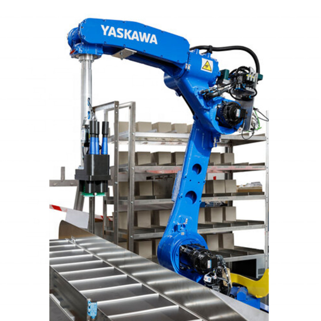 Yaskawa Industrial Robot Arm Motoman GP25 With CNGBS Air Gripper For ...