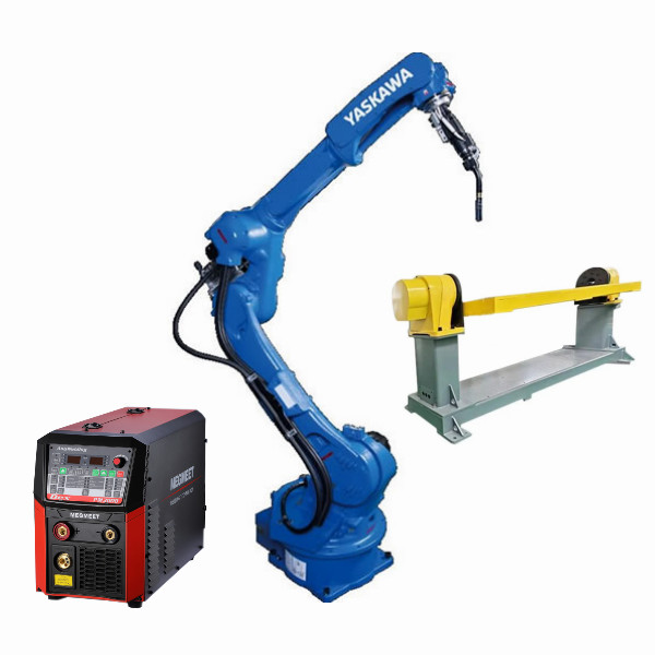Yaskawa AR2010 Welding Robot With CNGBS Welding Positioner And Megment ...
