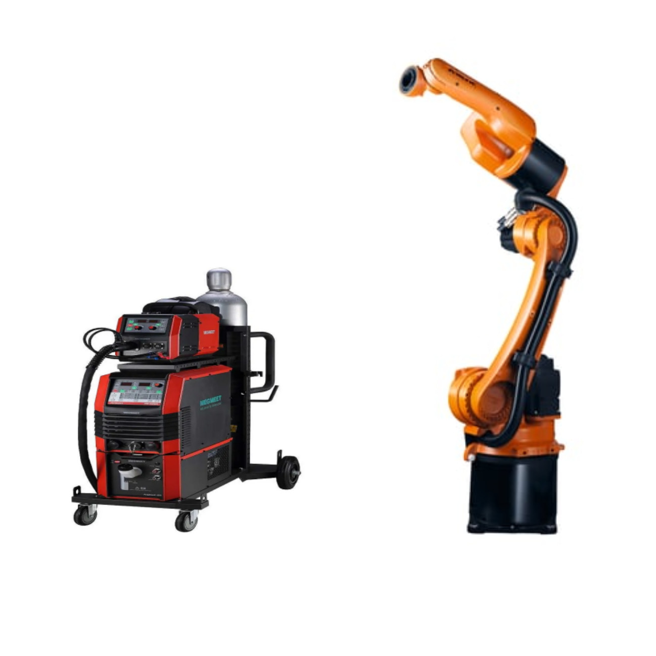 KUKA Welding Robot KR 8 R1620 arc HW With Arc Welding Machine As ...