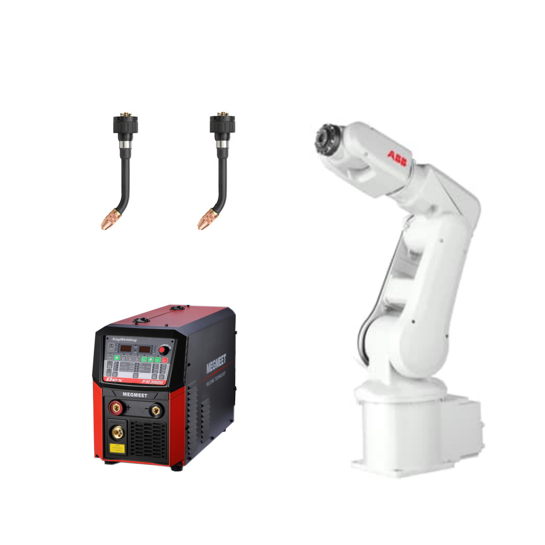 6 Axis ABB IRB 120 Industrial Welding Robot Arm Payload 3kg Reach 580mm ...