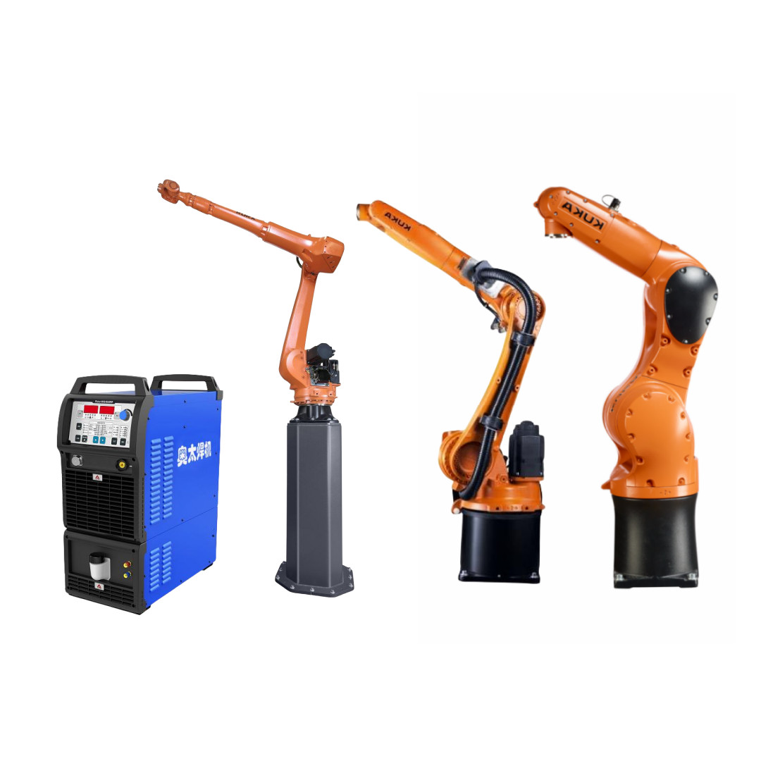 6 Axis Industrial Robot Arm With MIG MAG Welder As Automatic Pipe ...