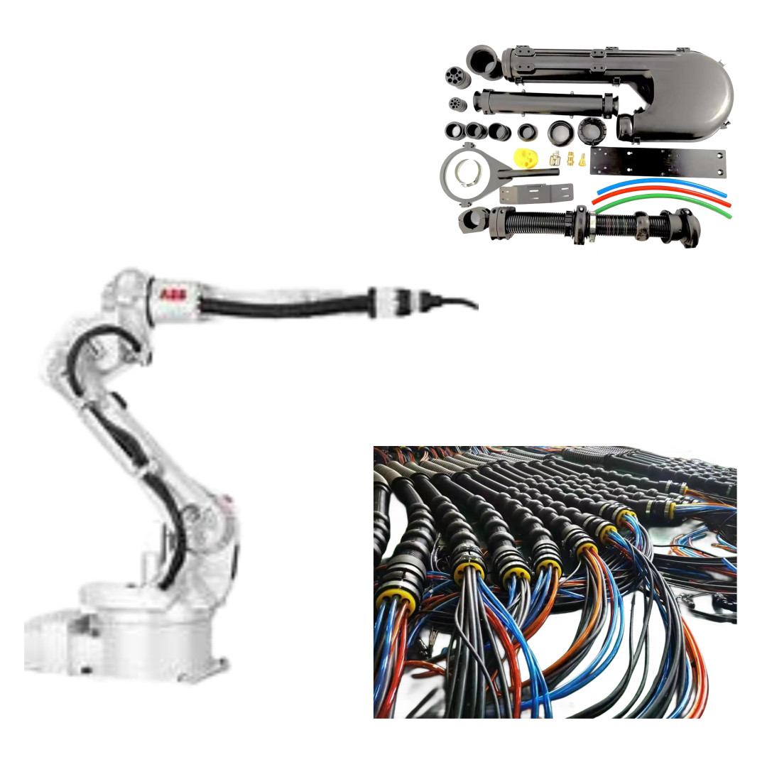 ABB IRB 2600 ID Industrial 6 Axis Welding Robot Arm with dress pack and ...