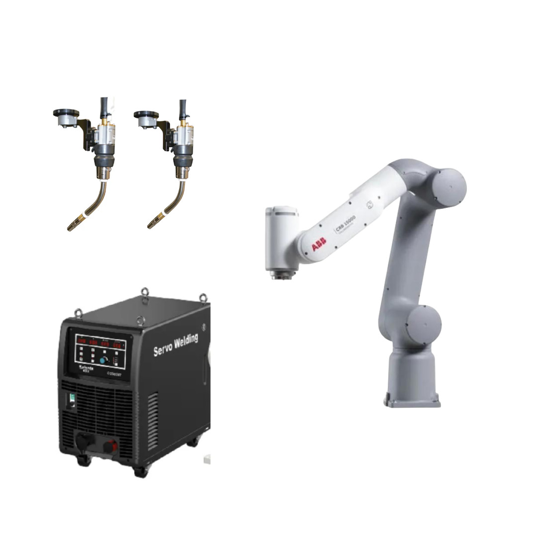 CRB 15000 GoFa 5 ABB Collaborative Robot Cobot With Welder And Gun As ... CRB 15000 GoFa 5 ABB Collaborative Robot Cobot With Welder And Gun As ...