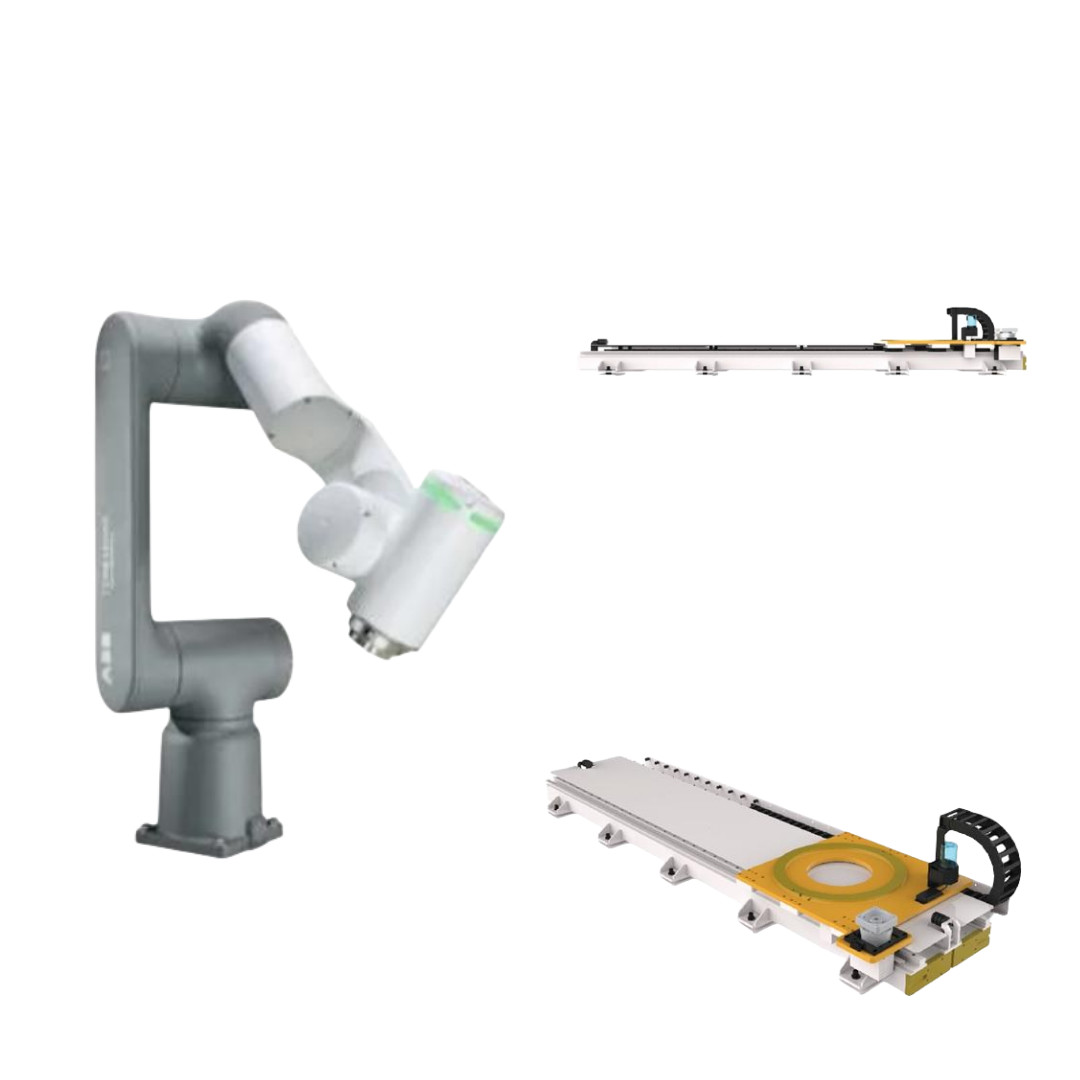 CRB 15000 GoFa 5 ABB Collaborative Robot Arm With Guide Rails ...