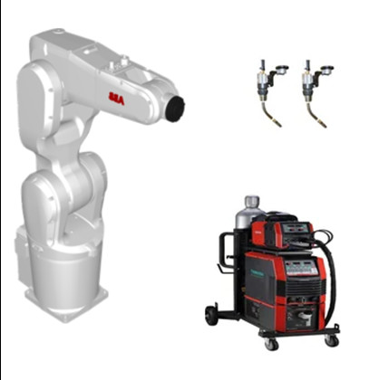 Flexible 6 axis ABB Robot IRB1200 With Laser Welding Machine for Laser ...