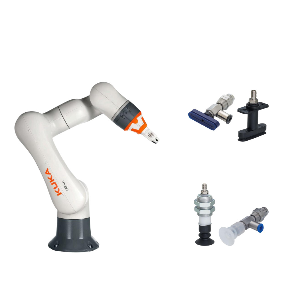 KUKA LBR iisy 3 R760 Payload 6kg Collaborative Robot With PISCO Vacuum ...