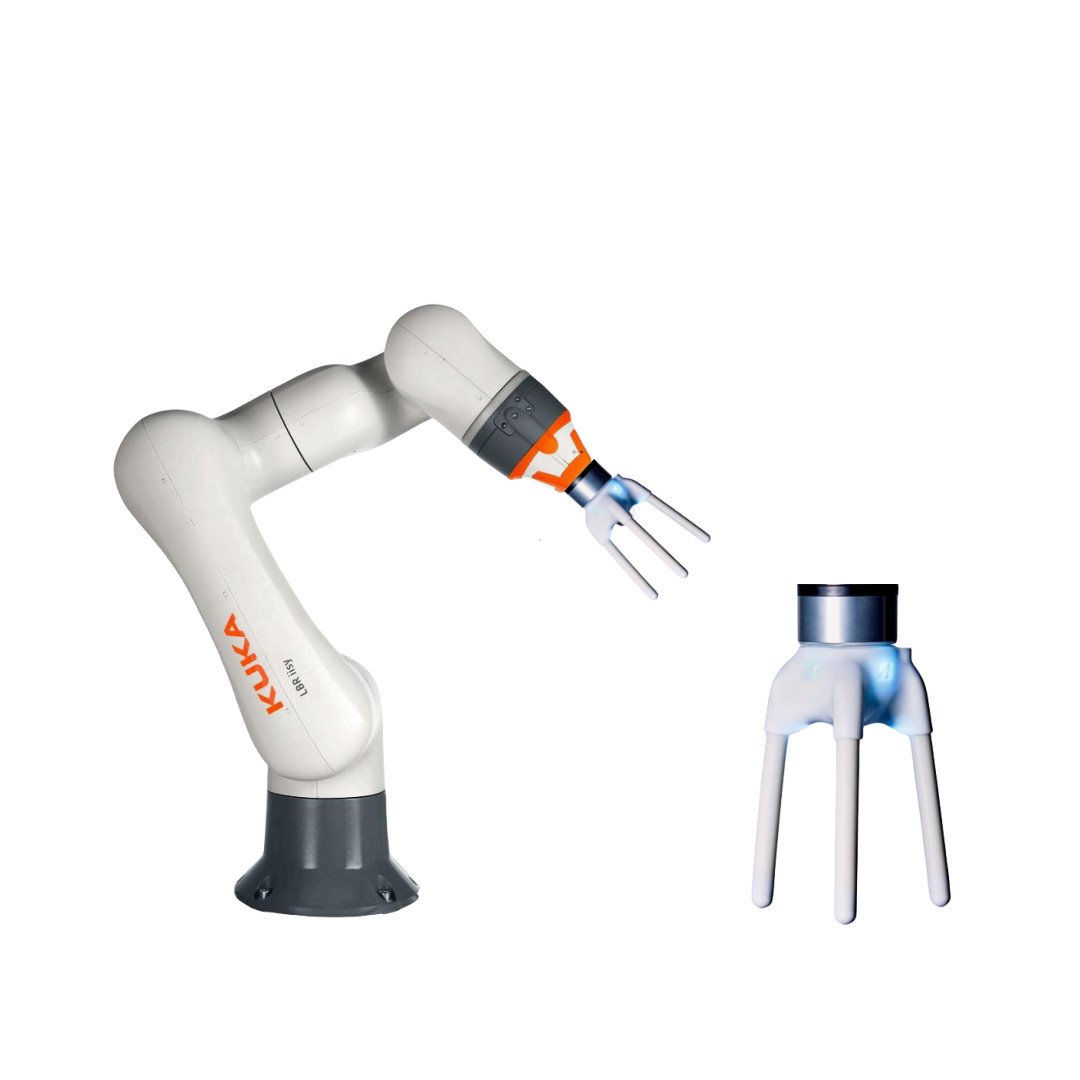 KUKA LBR iisy 3 R760 Payload 6kg Collaborative Robot With Softrobotics Ventures Gripper As ...