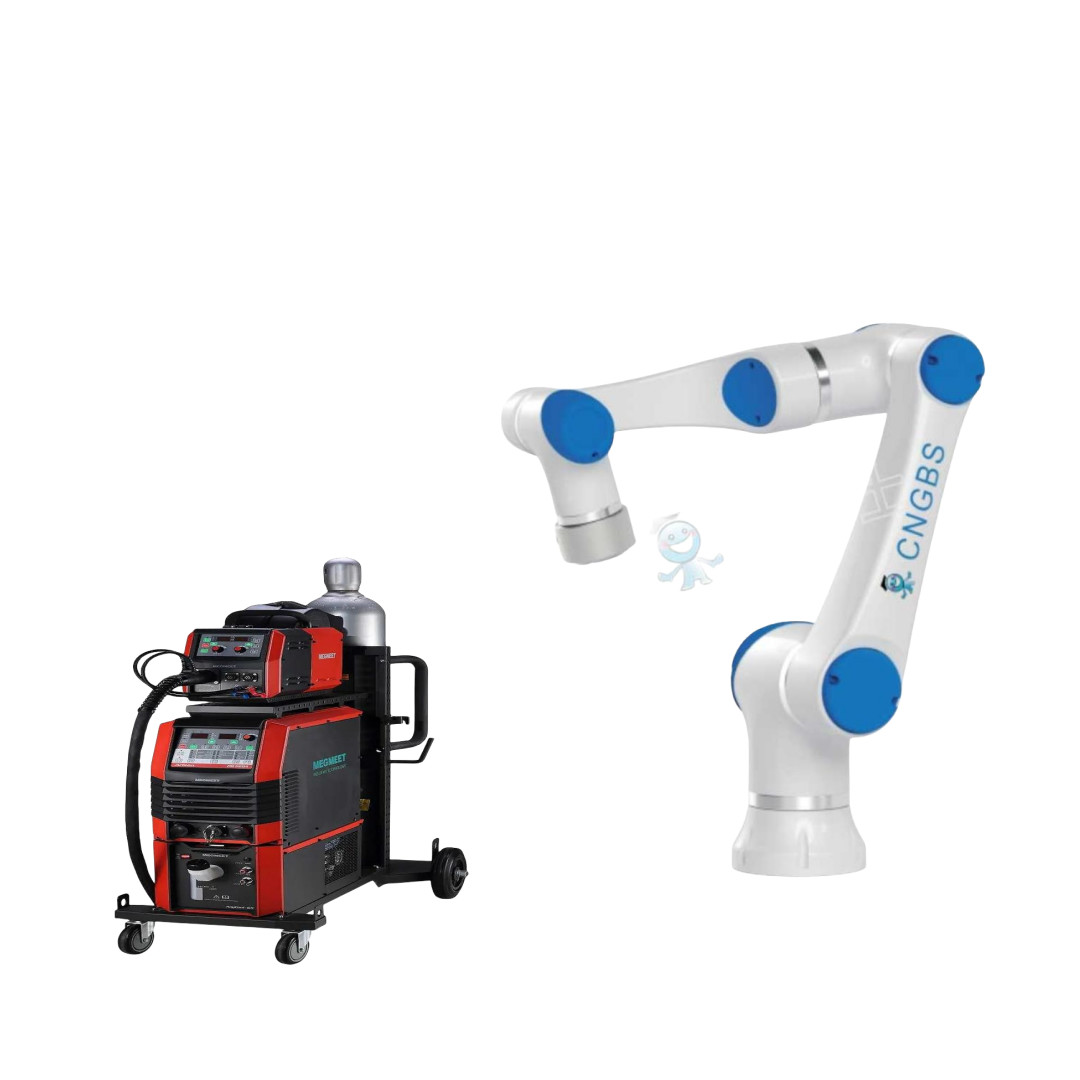 CNGBS Collaborative Welding Robot Arm G10 With MIG Welding Machine And ...