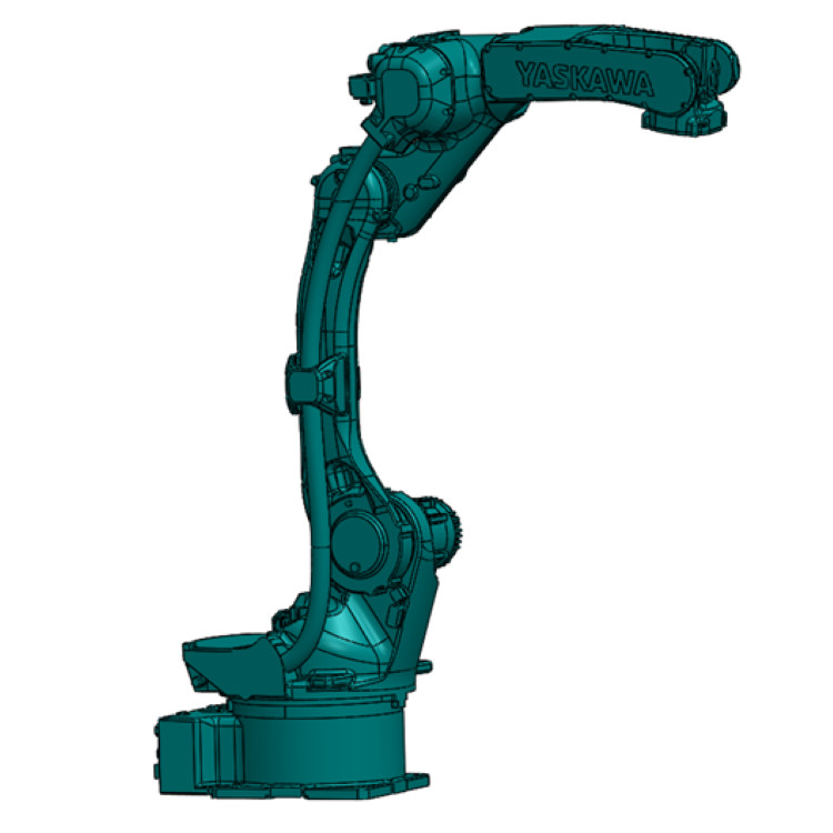 Robotic Arm Industrial Motoman GP12 Payload 12kg For Handling Robot