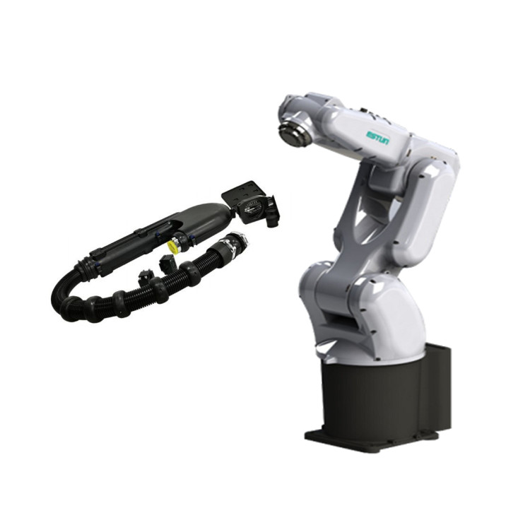 Small Universal Robotic Arm 6 Axis China ER6-730-MI With CNGBS Dress ...