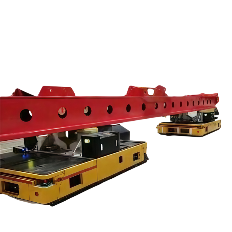 120-ton Dual-Vehicle Linked AGV with SLAM Navigation