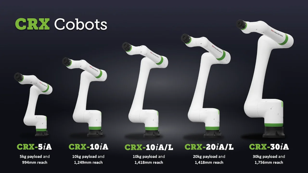 Fanuc CRX Collaborative Robots Full Series – Reliable Cobot Supplier ...