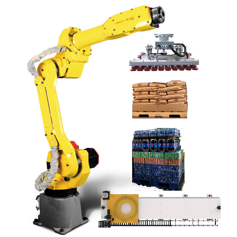 FANUC M-10iA/10M 10kg Palletizing Robot with Gripper Track