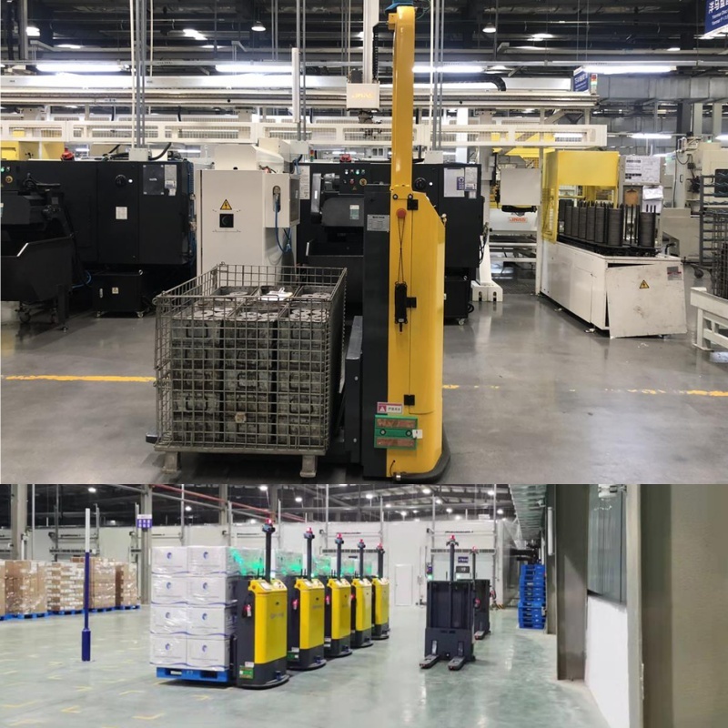 Gen-song Narrow Aisle FMR Robot Intelligent AGV/AMR Solution for High ...