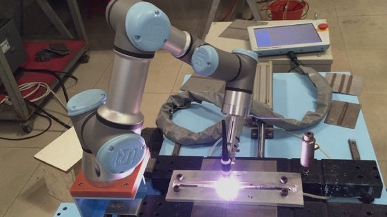 Mig Welding Robot UR10 Welding Cobot Universal Robot With MIG 500 ...