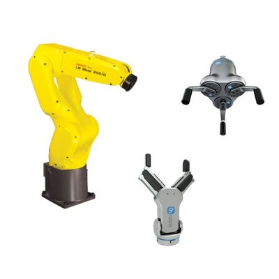 FANUC Robot With 3FG15 THREE FINGER GRIPPER And RG2 – FINGER ROBOT ...