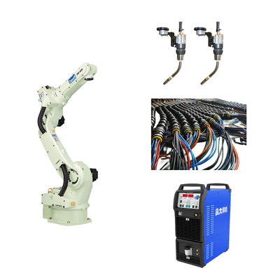 6 Axis Payload 8kg OTC FD-V8 Welding Robot Arm With Dress Pack And ...