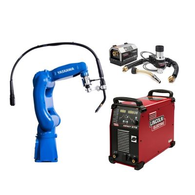Yaskawa Welding Robot 6-Axis 8kg Reach 727mm AR700 1 KVA Integrated ...