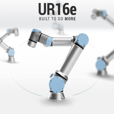 Collaborative robot UR16e with 6 axis cobot and maxmium reach 900mm and ...