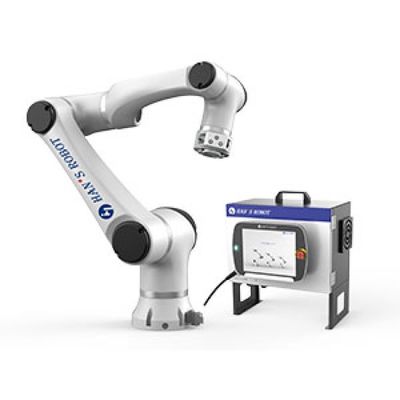 HAN'S Elfin Series E5 Cobot As Pick And Place Machine Work With AGV ...