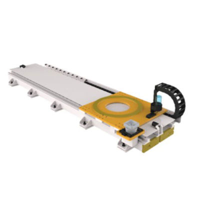 Linear Guide Rail With 500KG Payload With YASKAWA Robot For Material ...