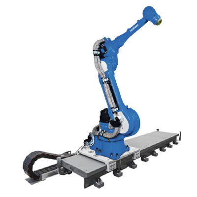 Linear Guide Rail With 500KG Payload With YASKAWA Robot For Material ...