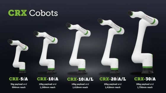 Fanuc CRX-30iA Collaborative Robot – Heavy Duty 30kg Payload Cobot
