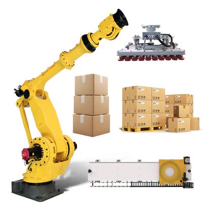 Automatic FANUC Payload 280kg Industrial 6 Axis Robotic Arm Material ...