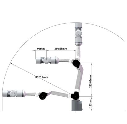 Agilex Robotics 6-Axis Lightweight Robotic Arm for Flexible Industrial ...
